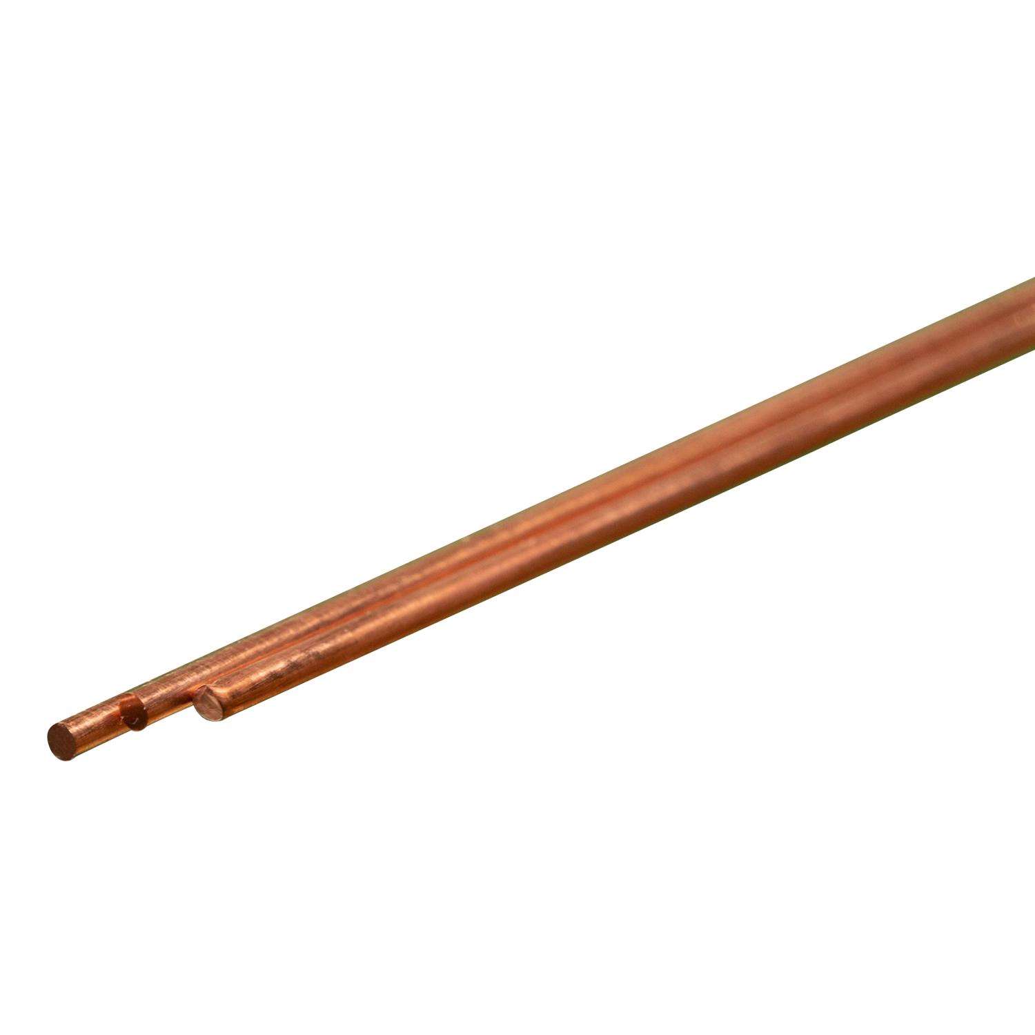 K&S 1/16 in. D X 1 ft. L Utility Copper Tube Mfr# 5062 - Ace Hardware