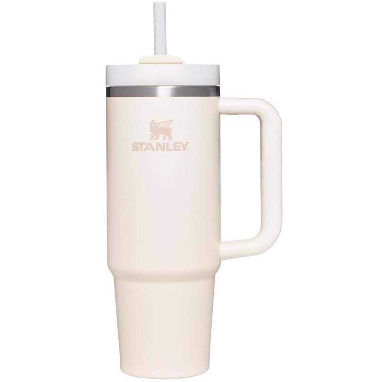 Stanley The Quencher H2.0 FlowState 30 oz Cream BPA Free Double-wall ...