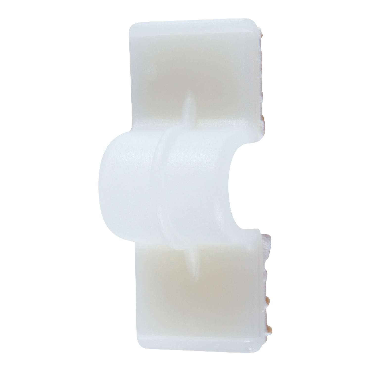 Jandorf 3/8 in. D X 1.51 in. L Natural Nylon Cable Clip - Ace Hardware