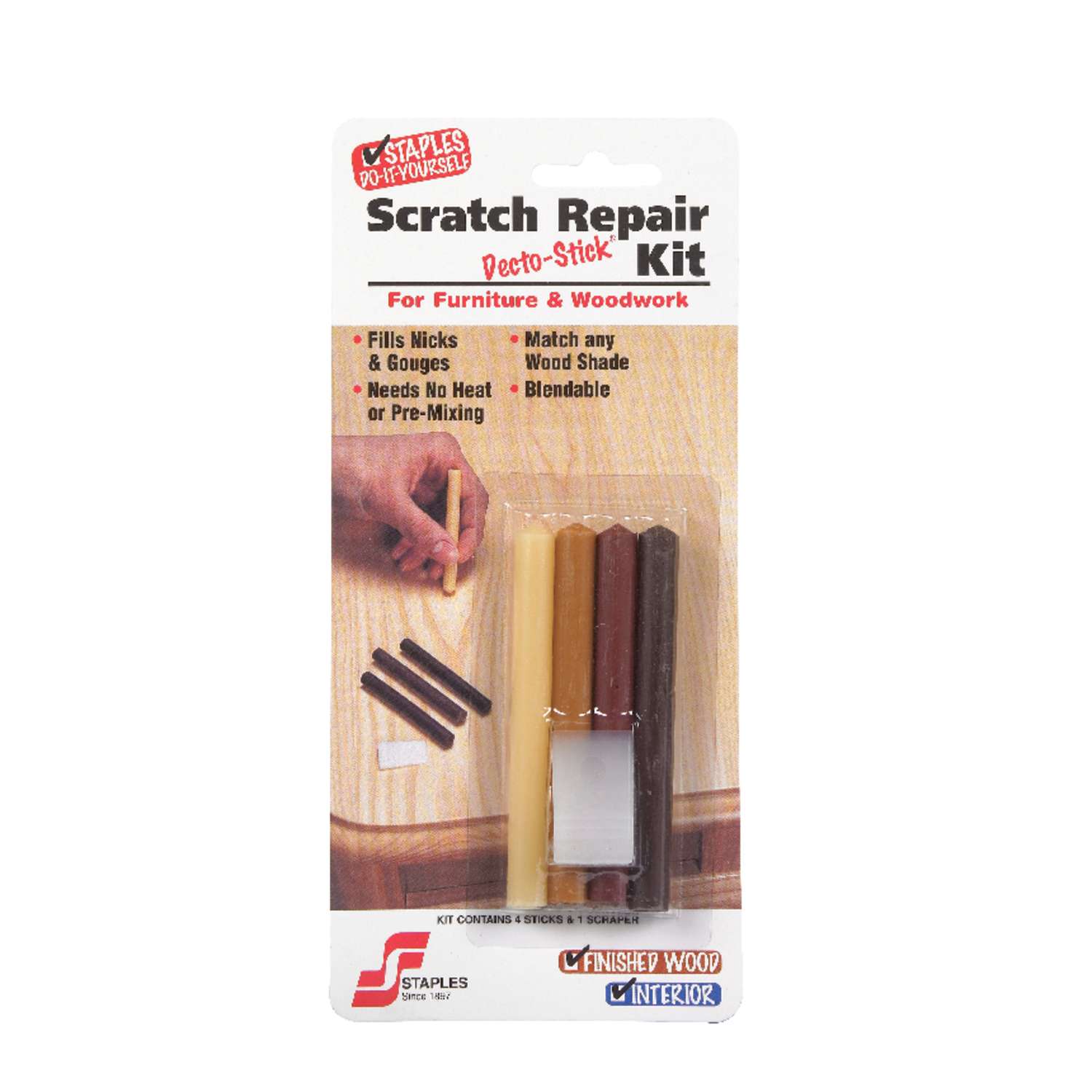 Staples Decto-Stick Multicolored Scratch Remover - Ace Hardware