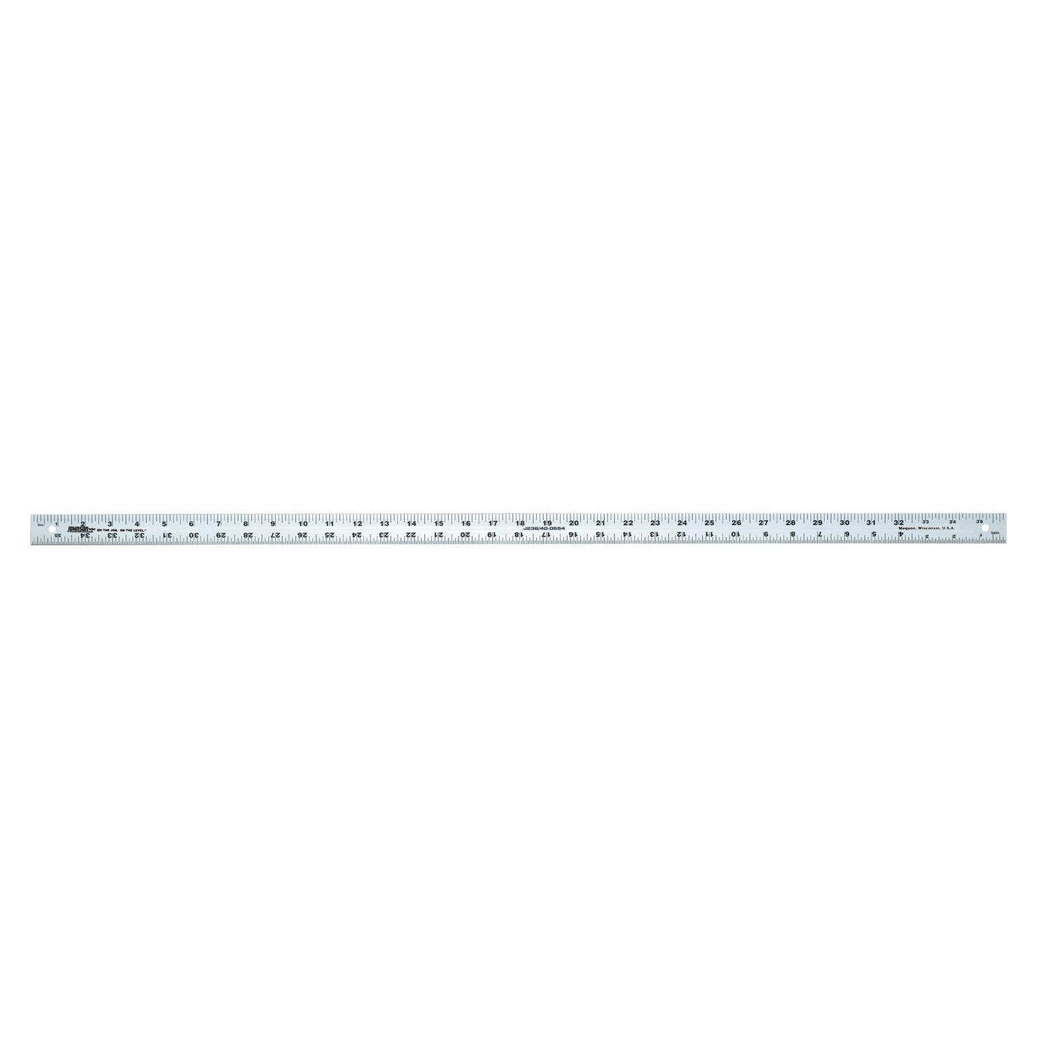 Johnson 36 in. L Aluminum Yardstick SAE Mfr# J236 - Ace Hardware