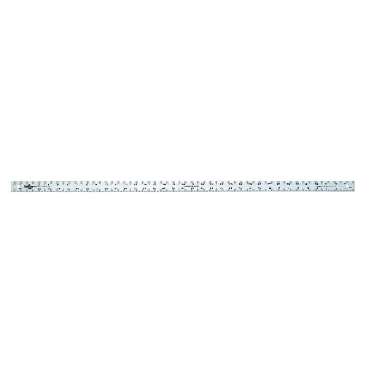 Johnson 36 in. L Aluminum Yardstick SAE - Ace Hardware