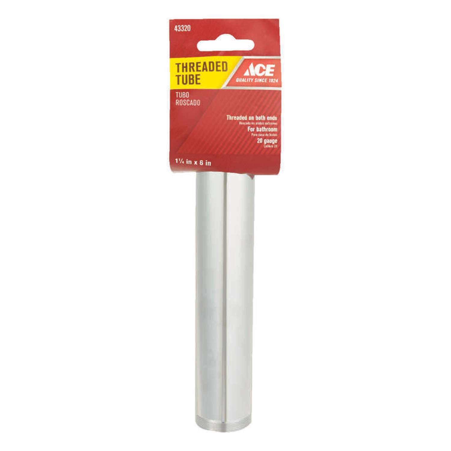 Ace 1-1/4 in. D X 6 in. L Brass Tube - Ace Hardware