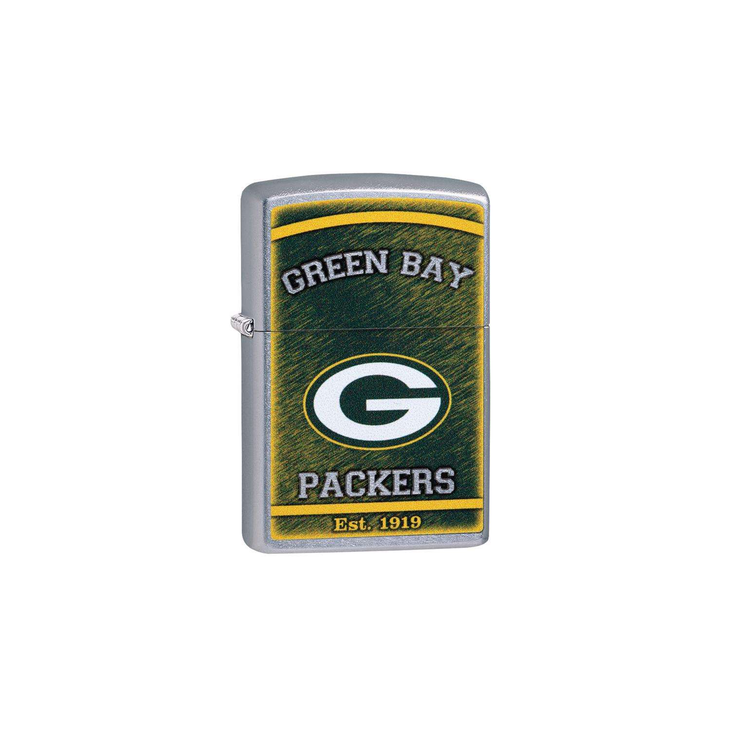 Zippo Silver Green Bay Packer Lighter 1 pk - Ace Hardware