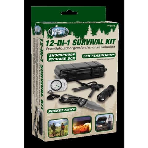 Performance Tool Northwest Trail 12-in1 Outdoor Survival Kit - Ace Hardware