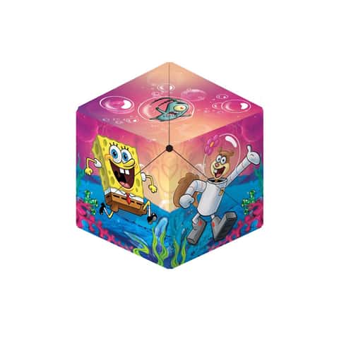 Shashibo Fun In Motion Toys SpongeBob Jellyfishing Puzzle Box Plastic ...