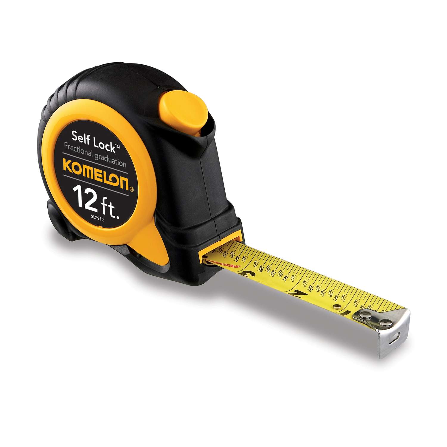 Komelon Self Lock Speed Mark 12 ft. L X 5/8 in. W Tape Rule 1 pk - Ace ...