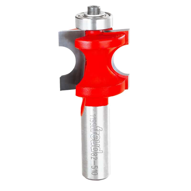 Freud 1-5/32 in. D X 1/4 in. X 2-7/8 in. L Carbide Half Round Router ...