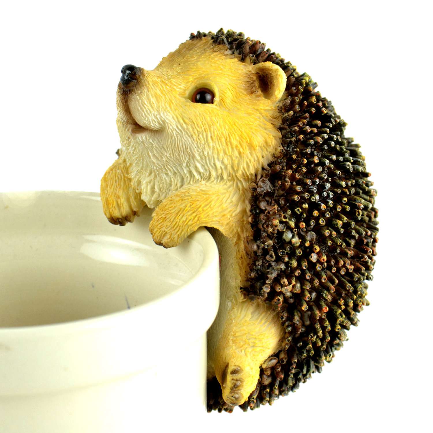 Midwest Design Imports Multicolored Polyresin 5 in. H Hedgehog Pot ...