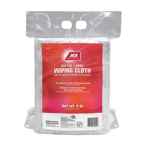 ACE Cotton Knit Wiping Rags 4 lb - Ace Hardware