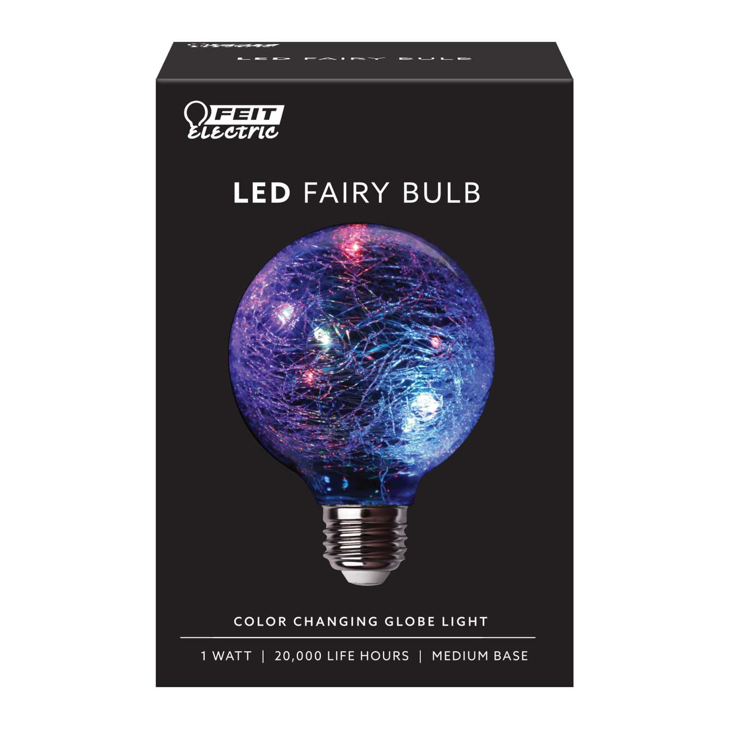 FEIT Electric Fairy G25 E26 (Medium) LED Bulb Multi-Colored 1 pk - Ace ...