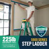 Werner 8 ft. H Fiberglass Step Ladder Type II 225 lb. capacity - Ace ...