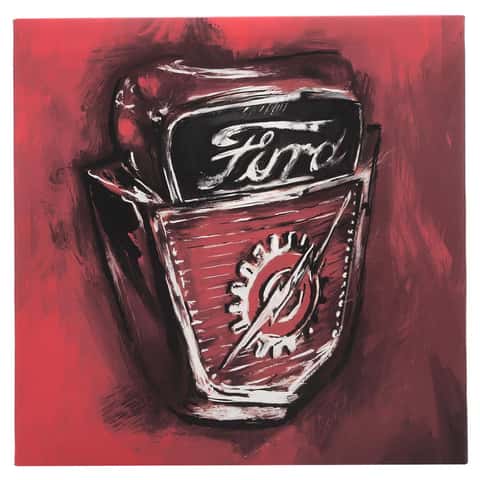 Open Road Brands 18.25 in. H X 1 in. W X 18.25 in. L Multicolored ...