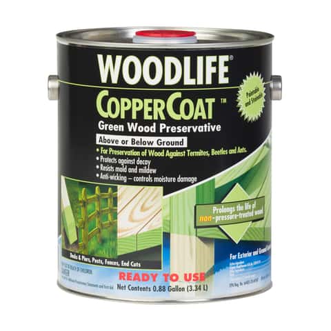 Woodlife Coppercoat Green Water-Based Wood Preservative 0.88 gal - Ace ...