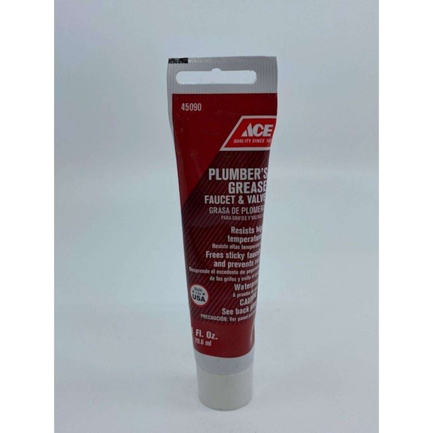 Ace Waterproof Plumber's Grease 1 oz Tube - Ace Hardware