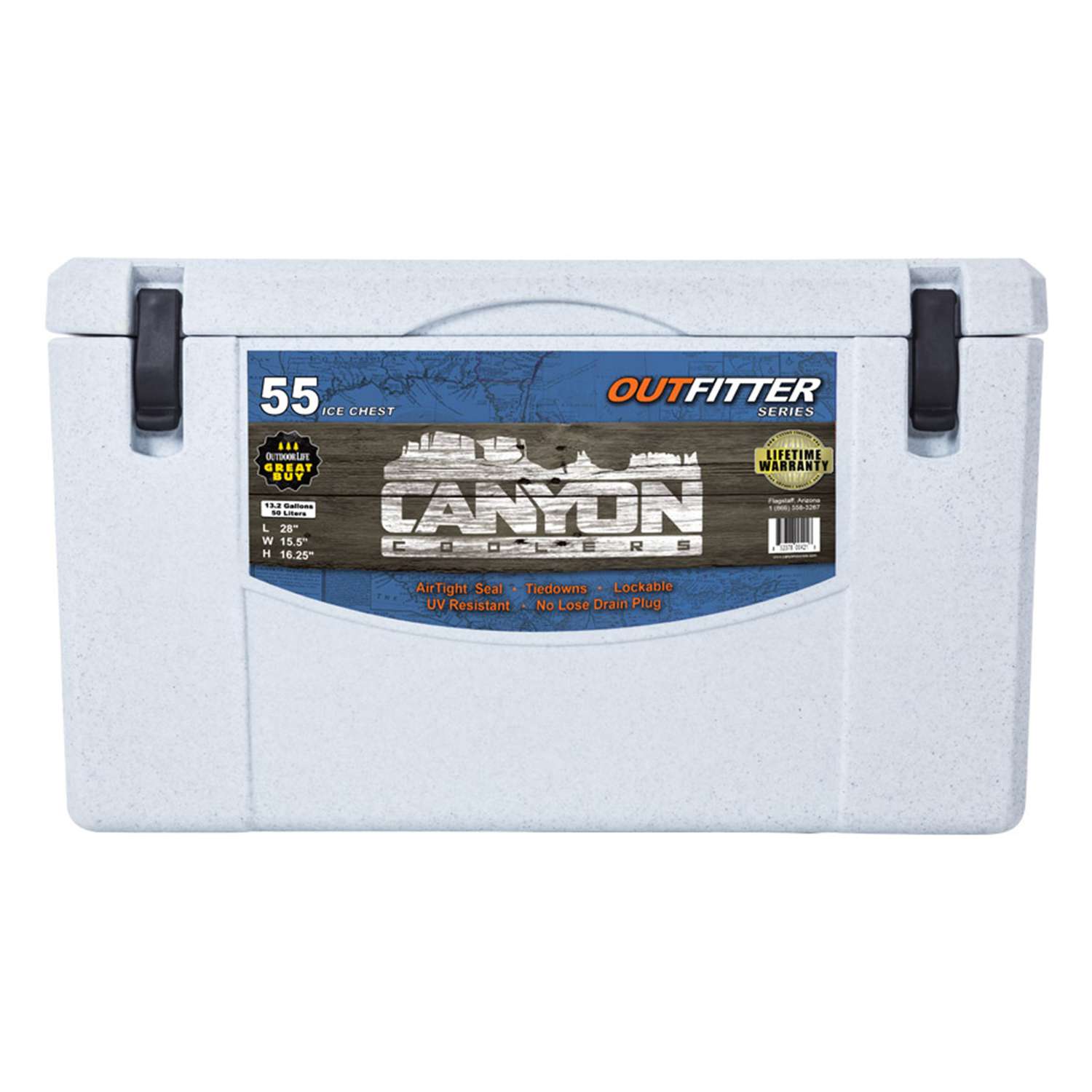 Canyon Coolers Outfitter Gray 55 qt Cooler - Ace Hardware