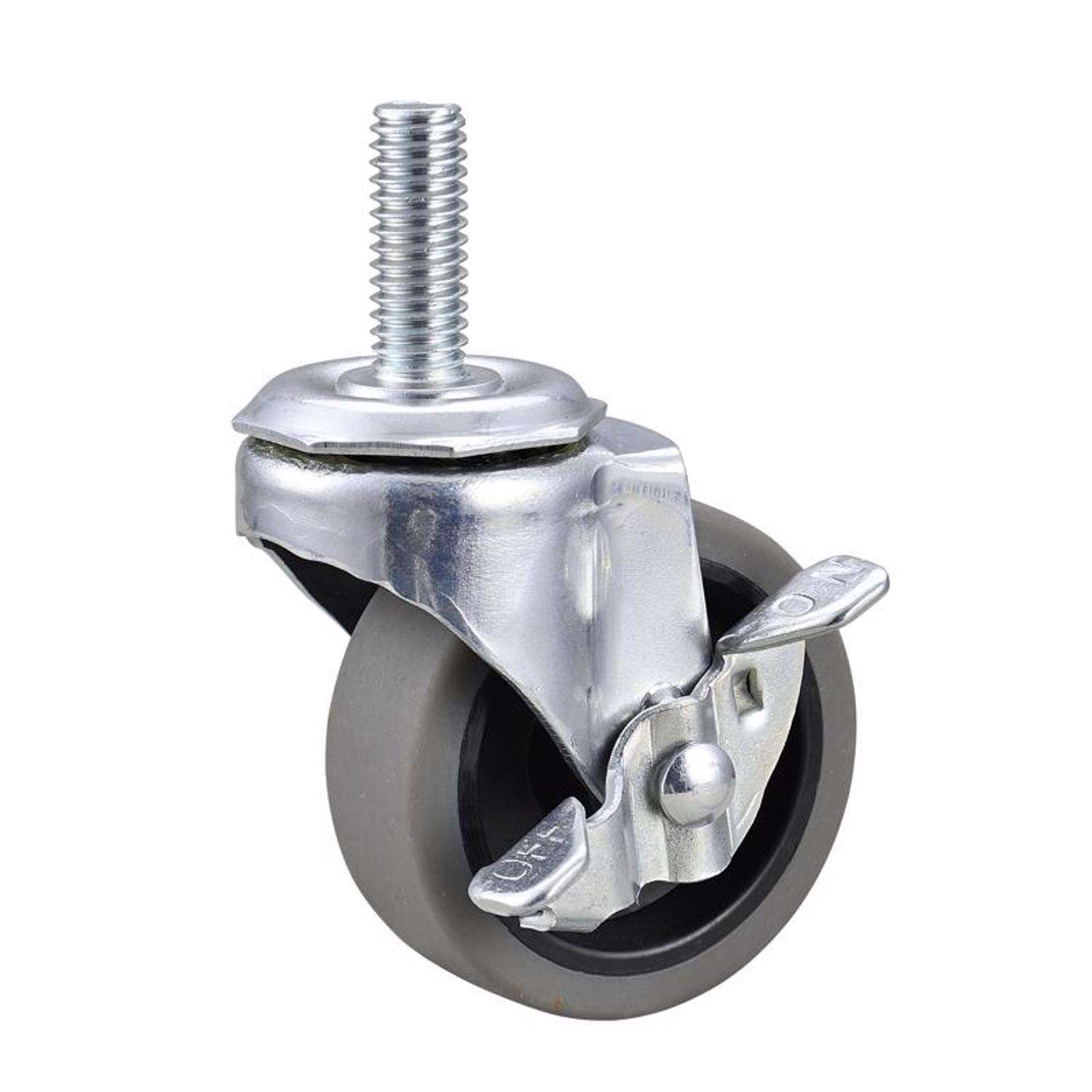 Projex 2 in. D Swivel Thermoplastic Rubber Caster 80 lb 1 pk - Ace Hardware