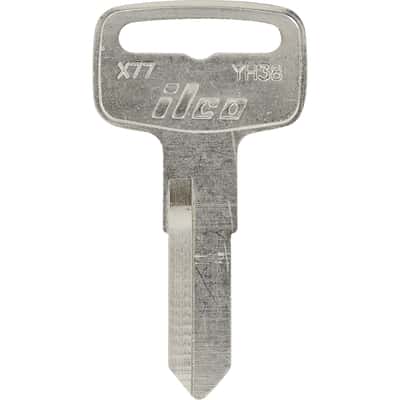 Hillman Traditional Key Motorcyle Universal Key Blank Double For - Ace ...