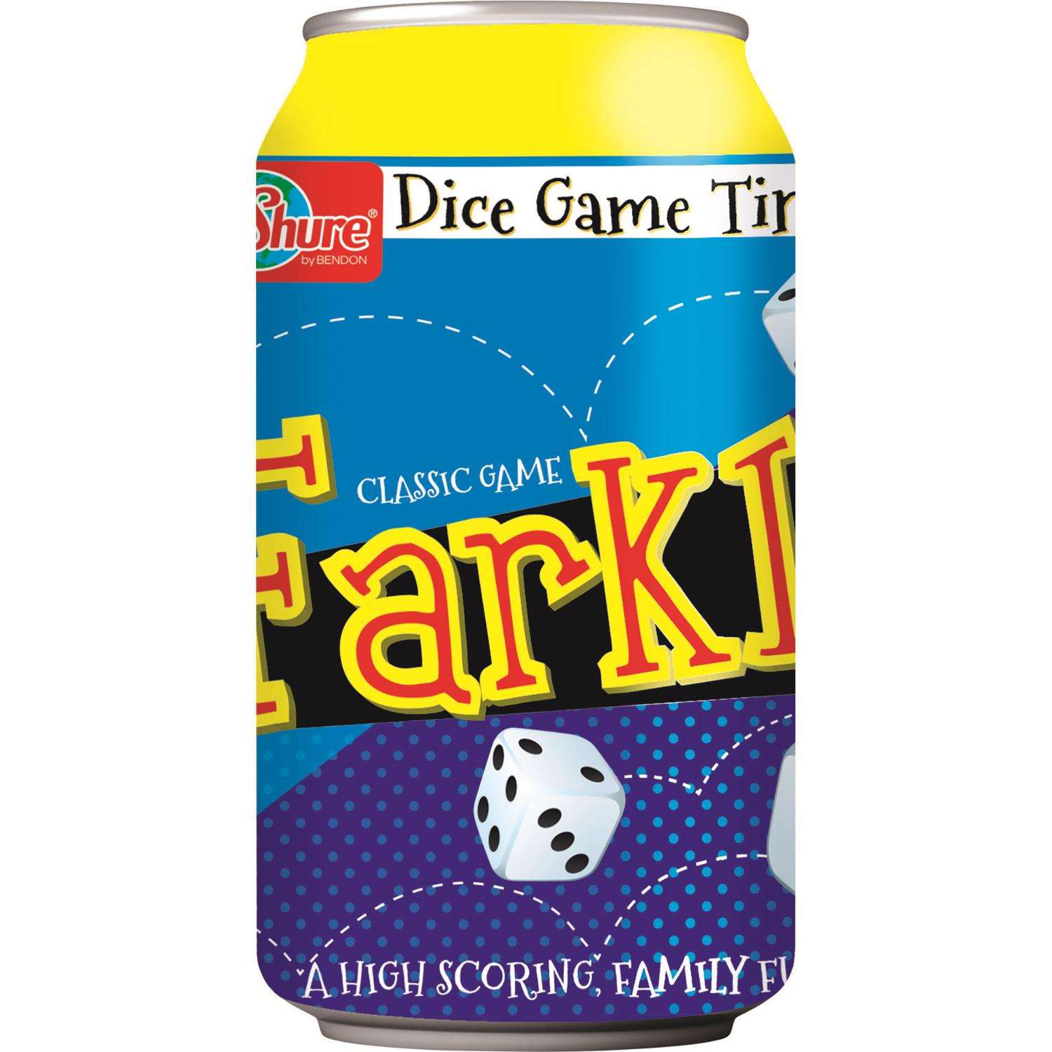 Bendon T.S. Shure Tin Can Dice Game Multicolored - Ace Hardware