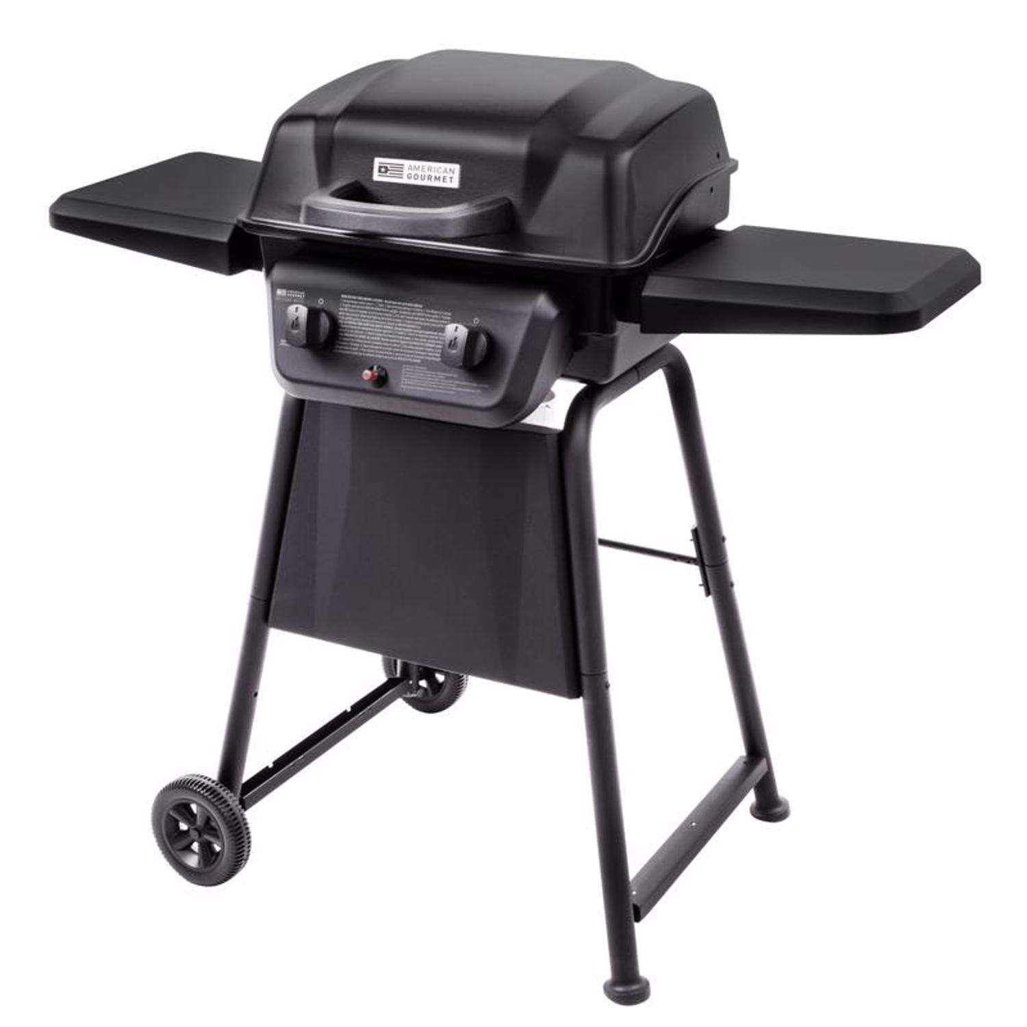 American Gourmet 2 Burner Liquid Propane Grill Black - Ace Hardware