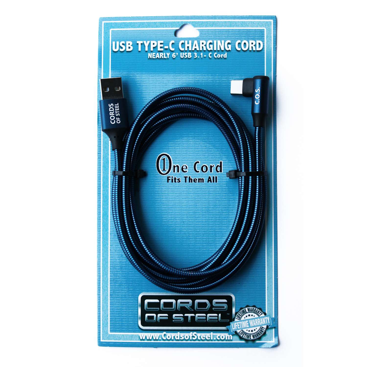 Cords of Steel One Cord 6 ft. L Charging Cable 1 pk Mfr# 197 - Ace Hardware