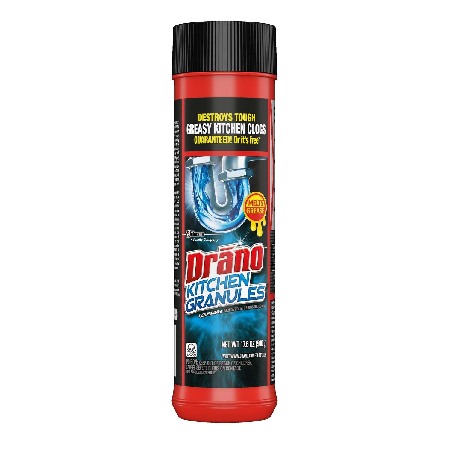 Drano Kitchen Crystals Clog Remover 17.6 oz - Ace Hardware