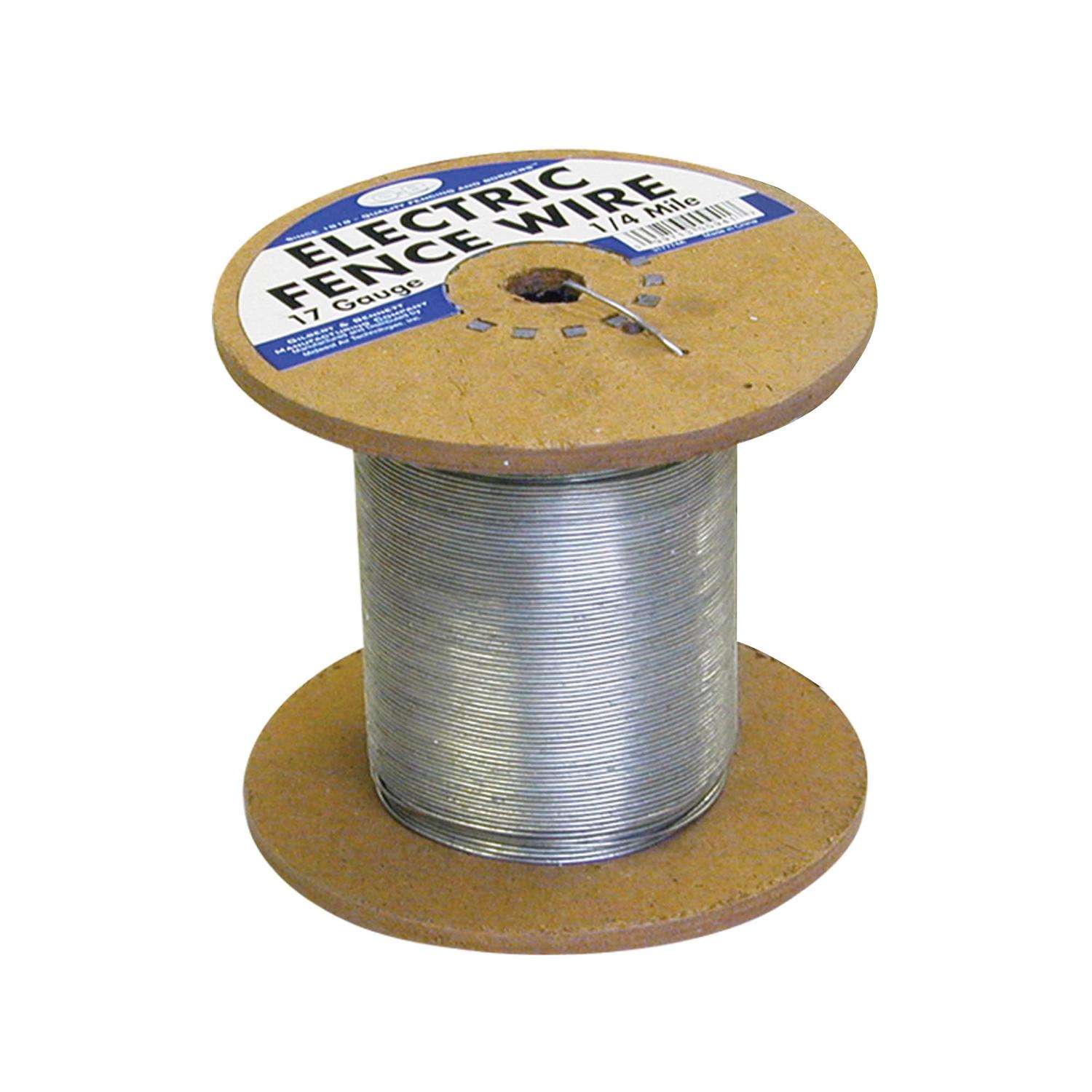 MAT 5.71 in. H X 1320 ft. L Steel Electric Wire Silver - Ace Hardware