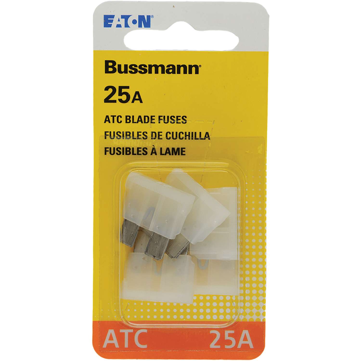 Bussmann 25 amps ATC Blade Fuse 5 pk - Ace Hardware