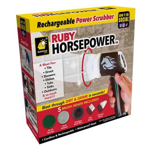 Ruby As Seen On TV Power Scrubber 1 pk Mfr# 17344-8 - Ace Hardware