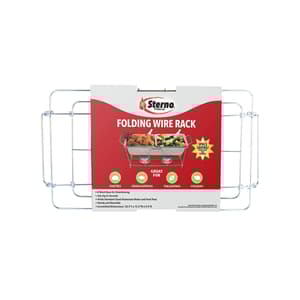 Sterno Wire Chafing Dish Rack 9-1/2 in. H x 12.13 in. W x 22.75 in. L 1 ...