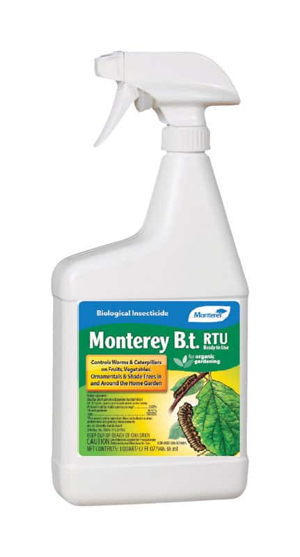 Monterey B.t. RTU Organic Insect Killer Liquid 32 oz - Ace Hardware