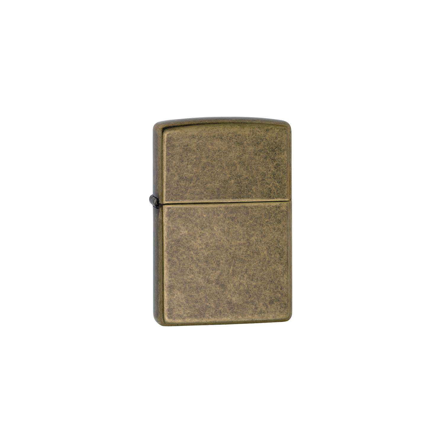 Zippo Gold Classic Antique Brass Lighter 1 pk - Ace Hardware