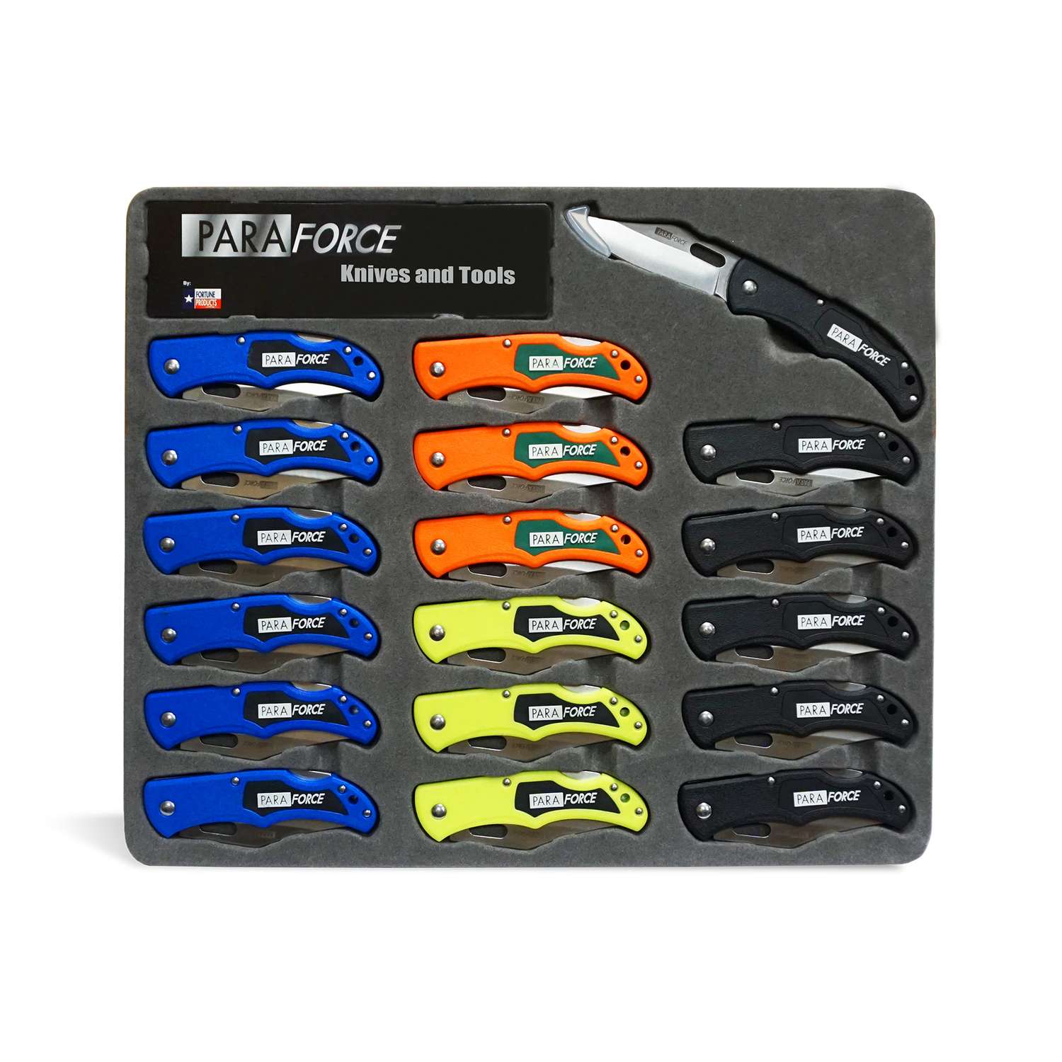 AccuSharp PARAFORCE Assorted 420 Steel 15 in. Folding Knife - Ace Hardware