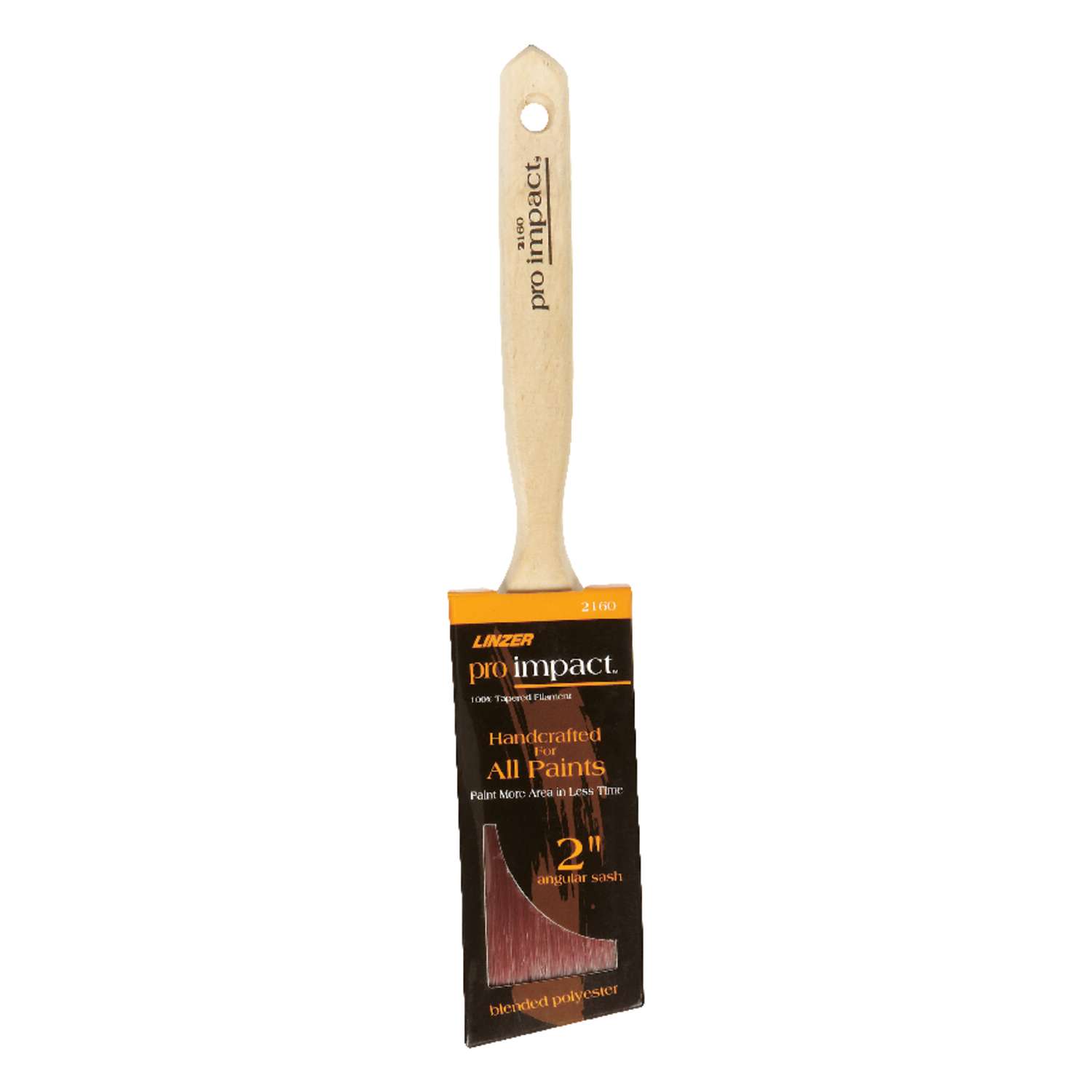 Linzer Pro Impact 2 in. Angle Trim Paint Brush - Ace Hardware