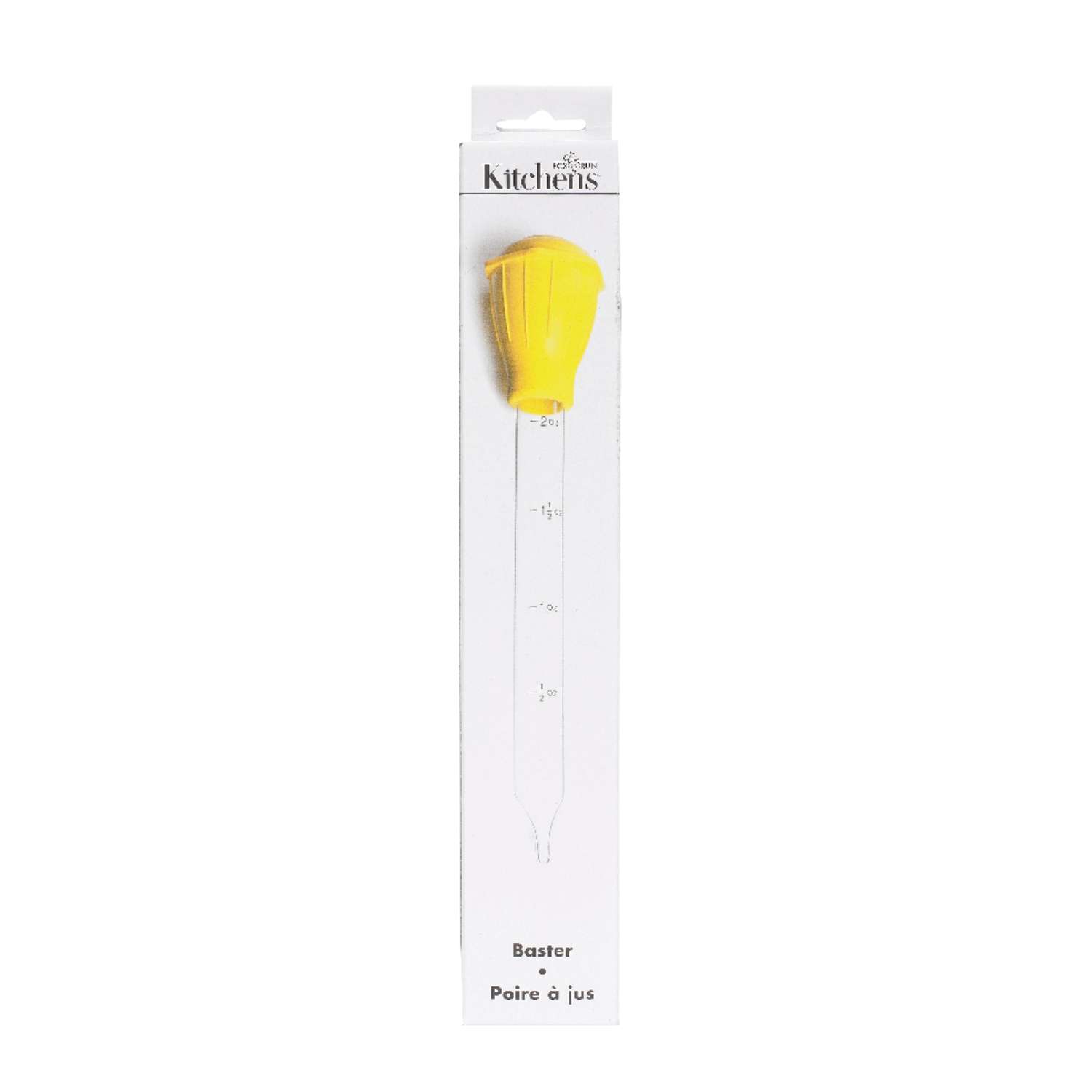 Fox Run Clear/Yellow Glass/Plastic Glass Baster - Ace Hardware