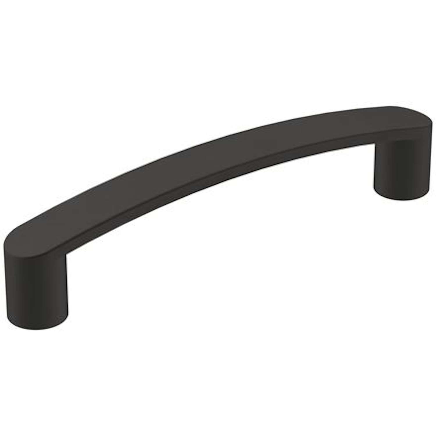 Amerock Rift Contemporary Rectangle Cabinet Pull 3-3/4 in. Matte Black ...