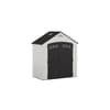 Suncast 7 ft. x 4 ft. Resin Standard Modern Storage Shed with Floor Kit ...
