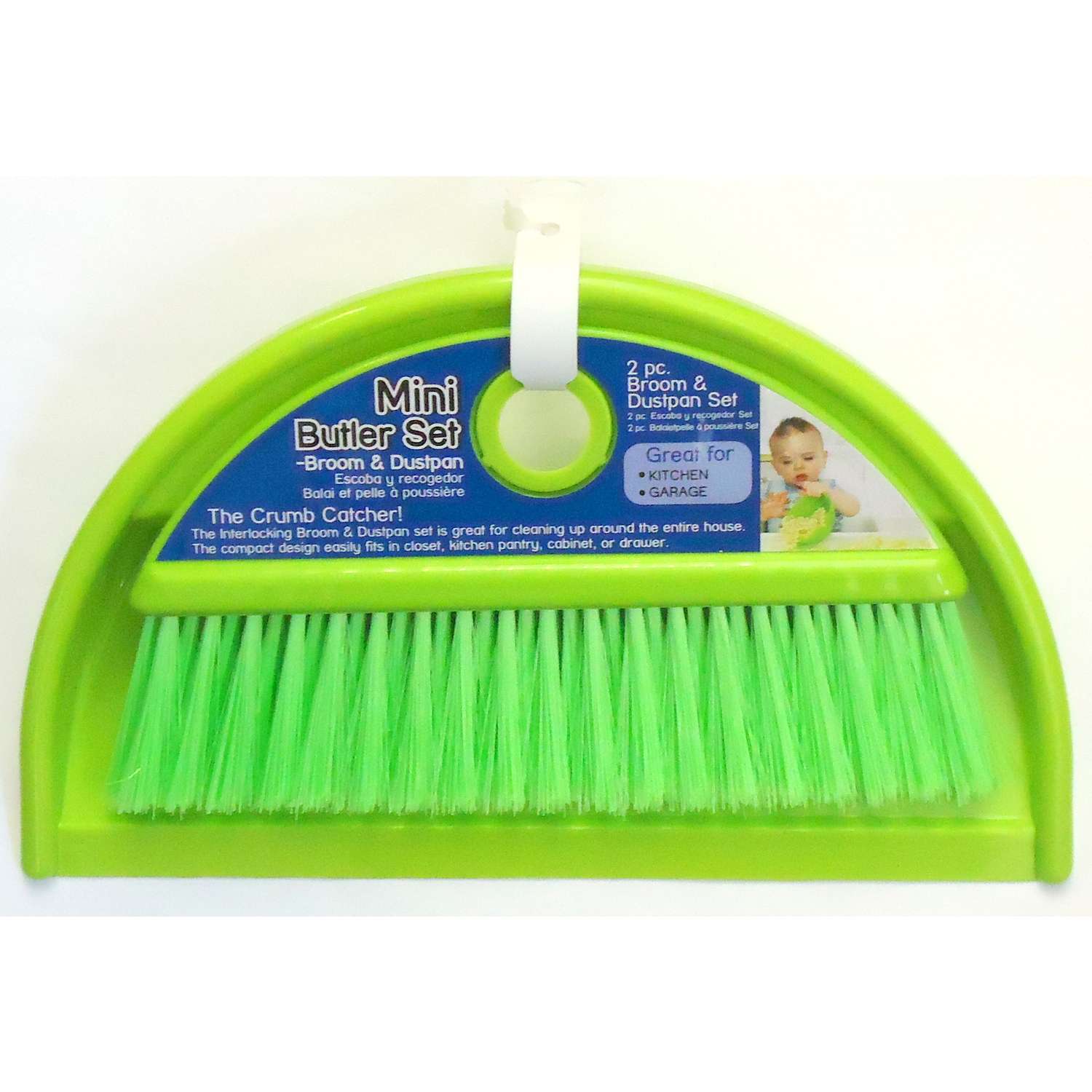 Jacent Mini Butler Broom with Dustpan - Ace Hardware