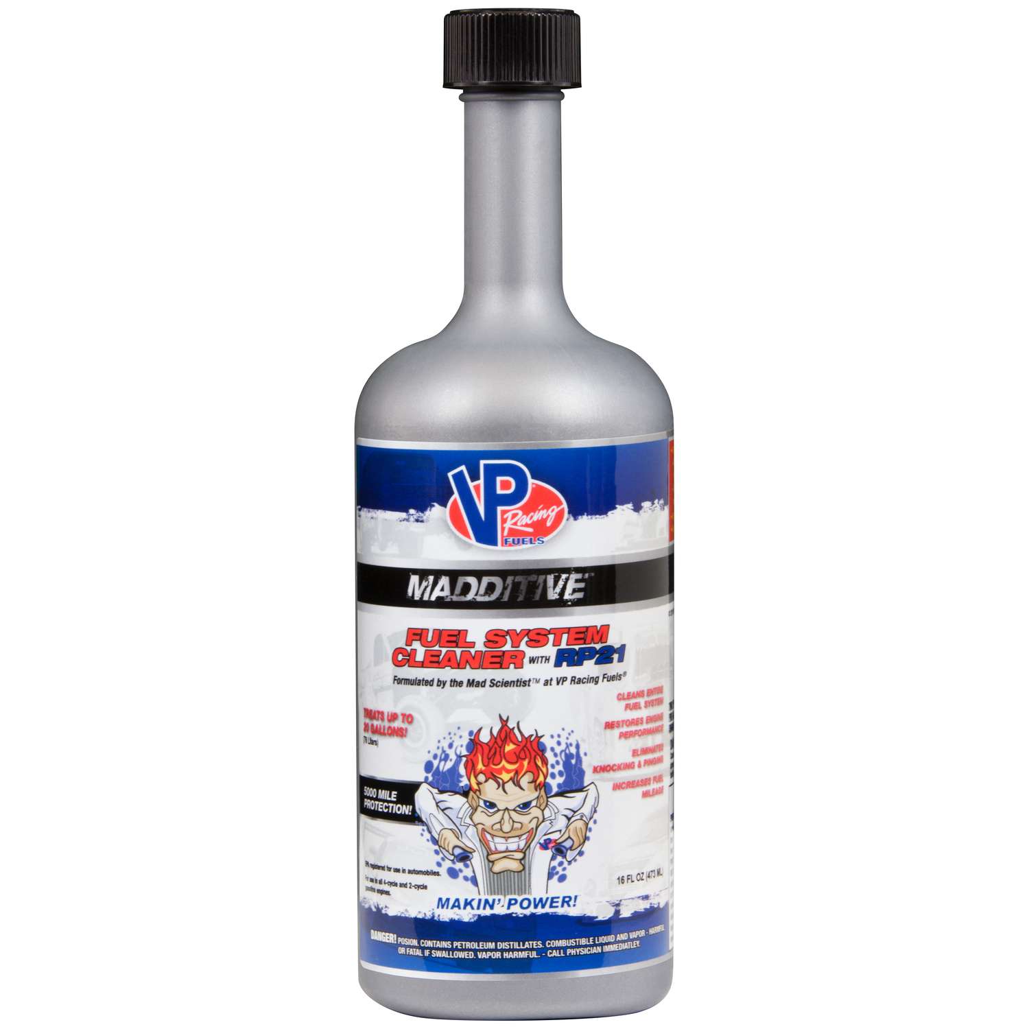 VP Racing Fuels Madditive Gasoline/2 and 4 Cycle Engine Complete Fuel ...