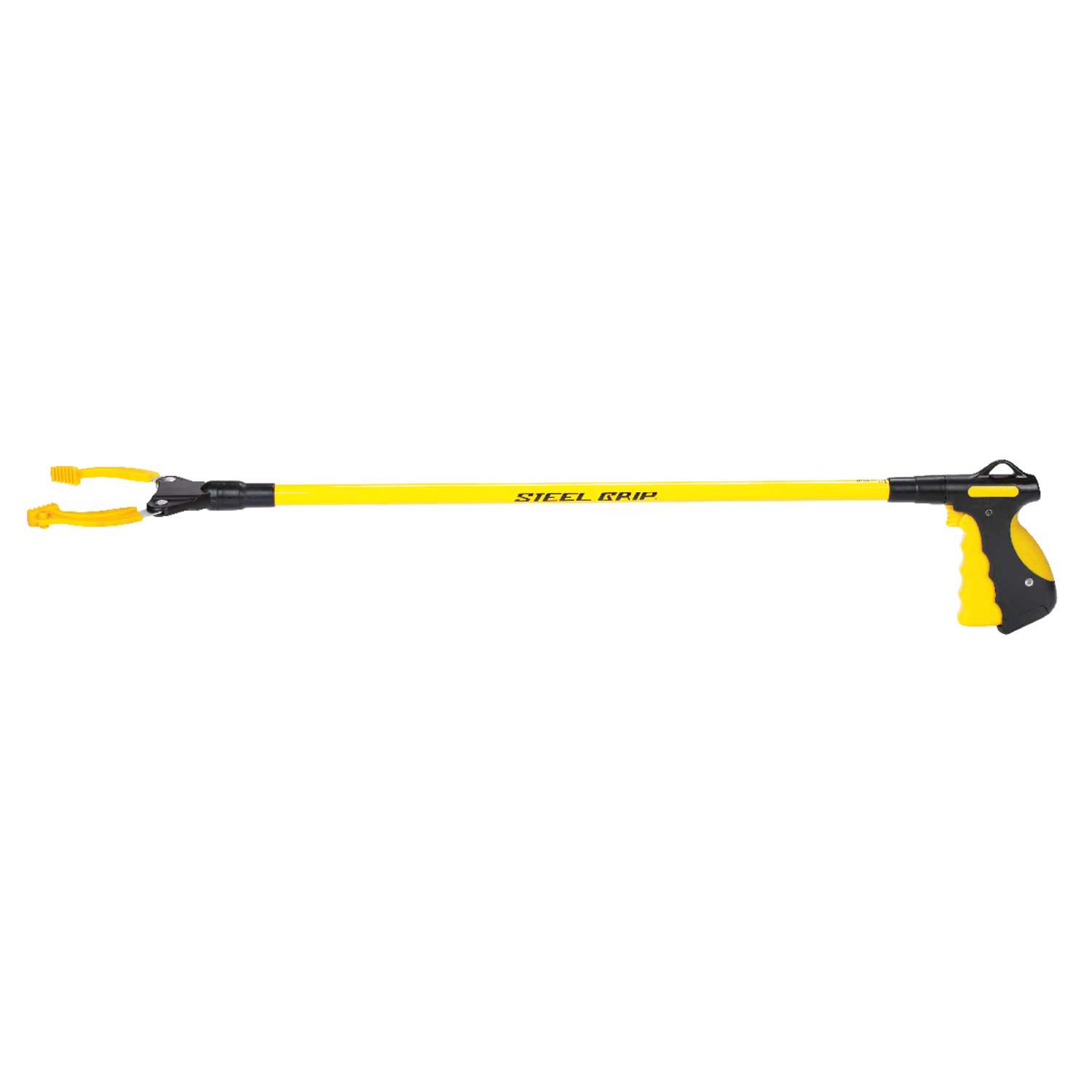 Steel Grip 36 in. Mechanical Pick-Up Tool Aluminum 5 lb. pull Yellow ...