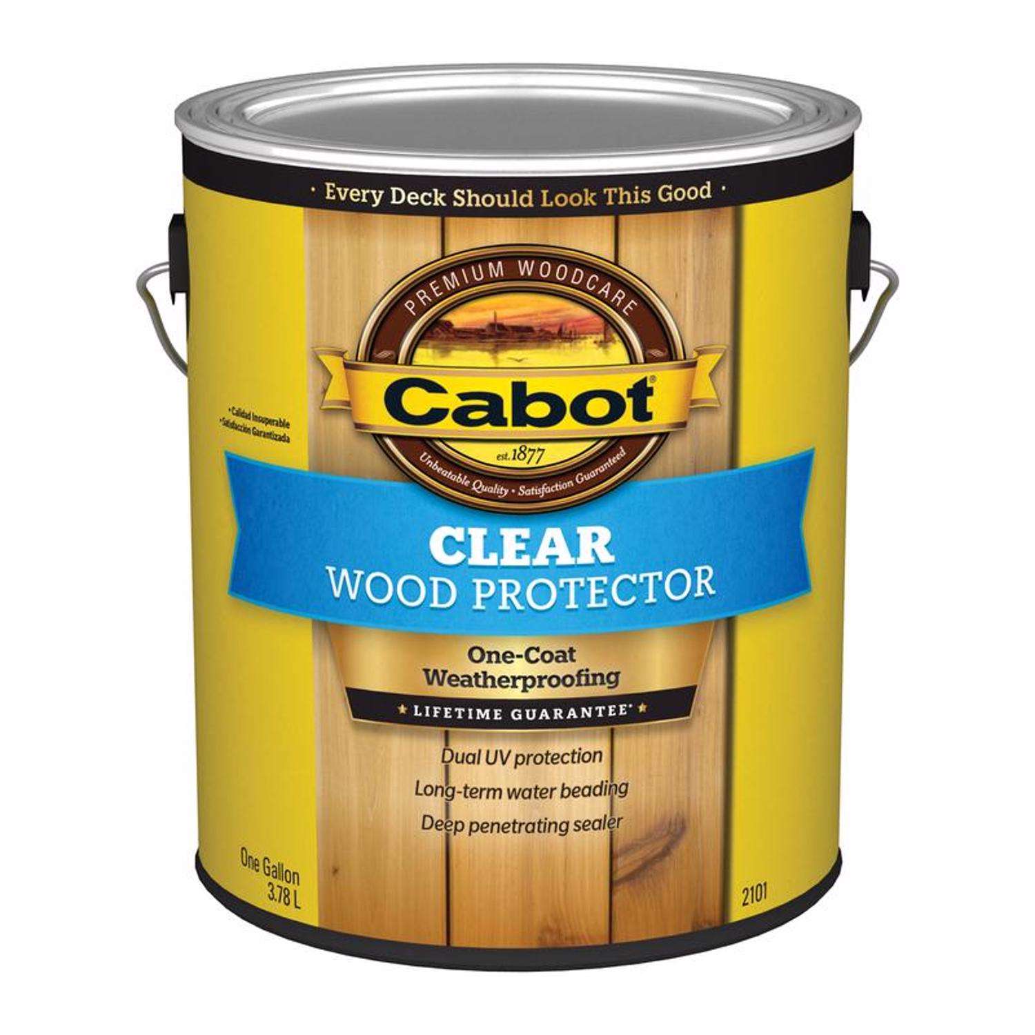 Cabot Clear Wood Protector Transparent Clear Wood Protector 1 gal - Ace ...
