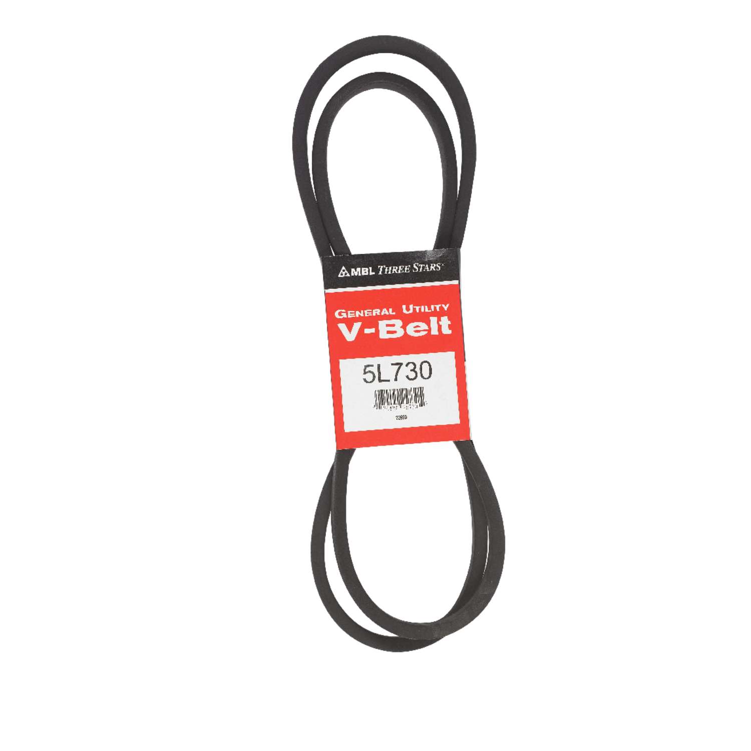 Mitsuboshi FHP 5L730 General Utility V-Belt 0.63 in. W X 73 in. L For ...