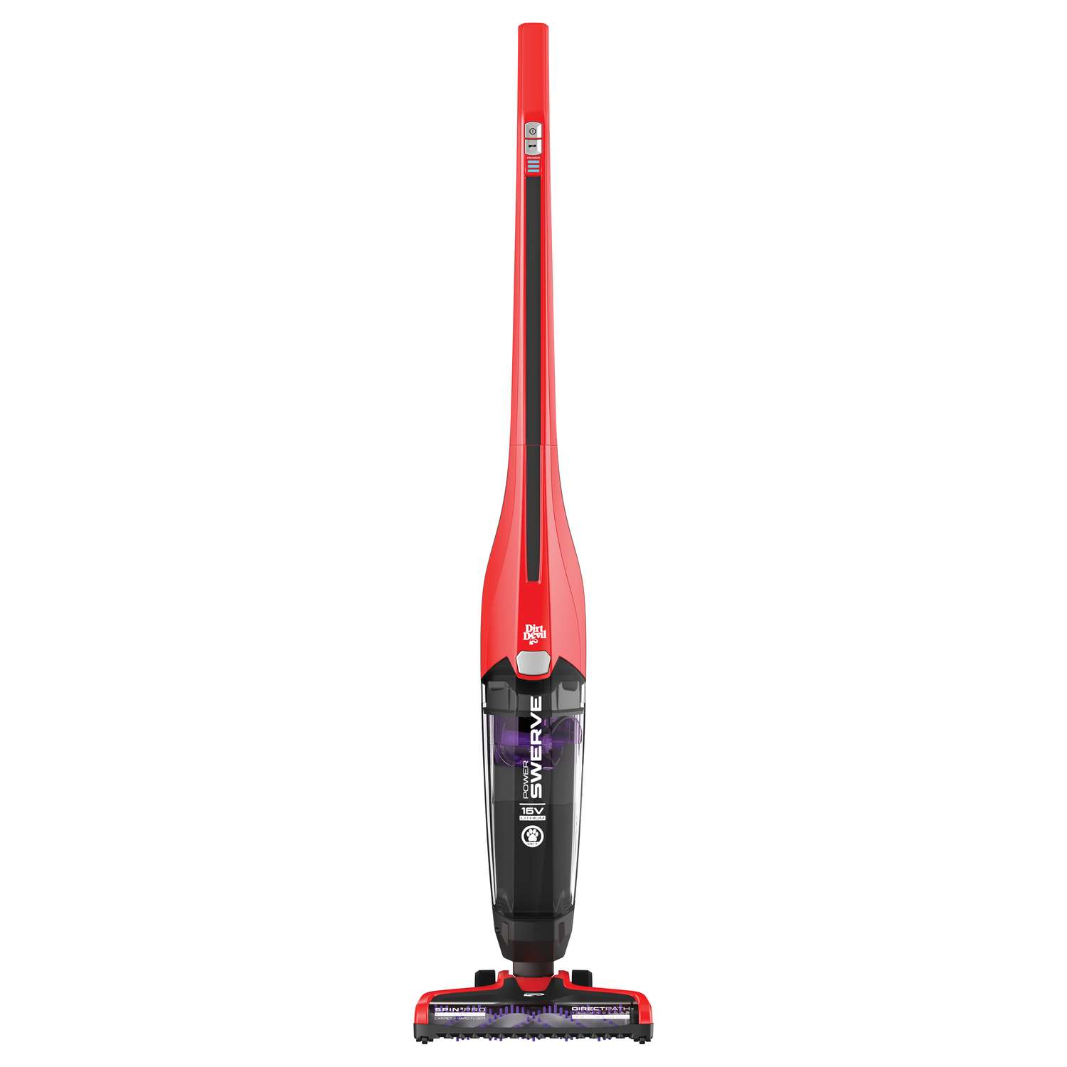 Dirt Devil Power Swerve Bagless Cordless Standard Filter Stick Vacuum ...