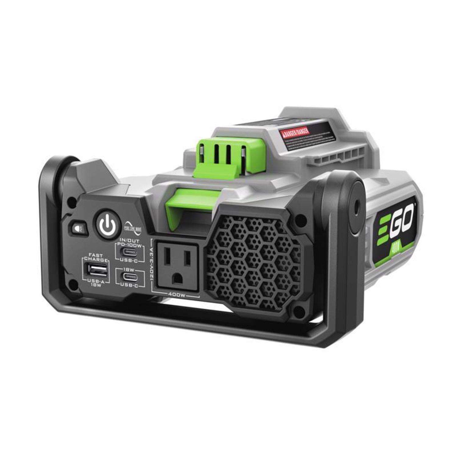 EGO Power+ Nexus Escape 400 W 120 V Battery Portable Power Station Tool ...