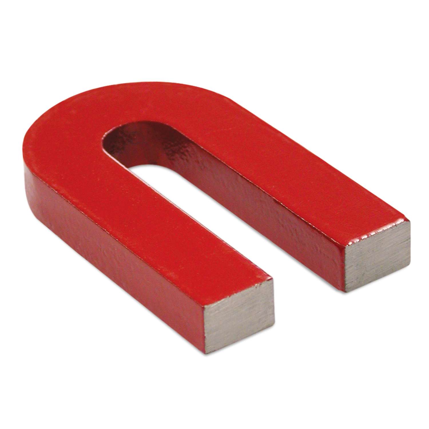 Magnet Source 2.375 in. L X 1.187 in. W Red Horseshoe Magnet 3 lb. pull ...
