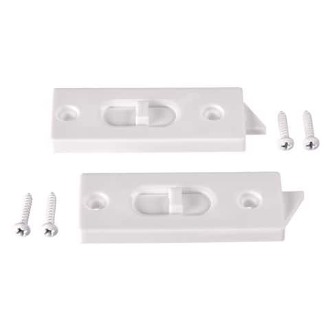 Ace White Vinyl Window Tilt Latch 2 pk - Ace Hardware