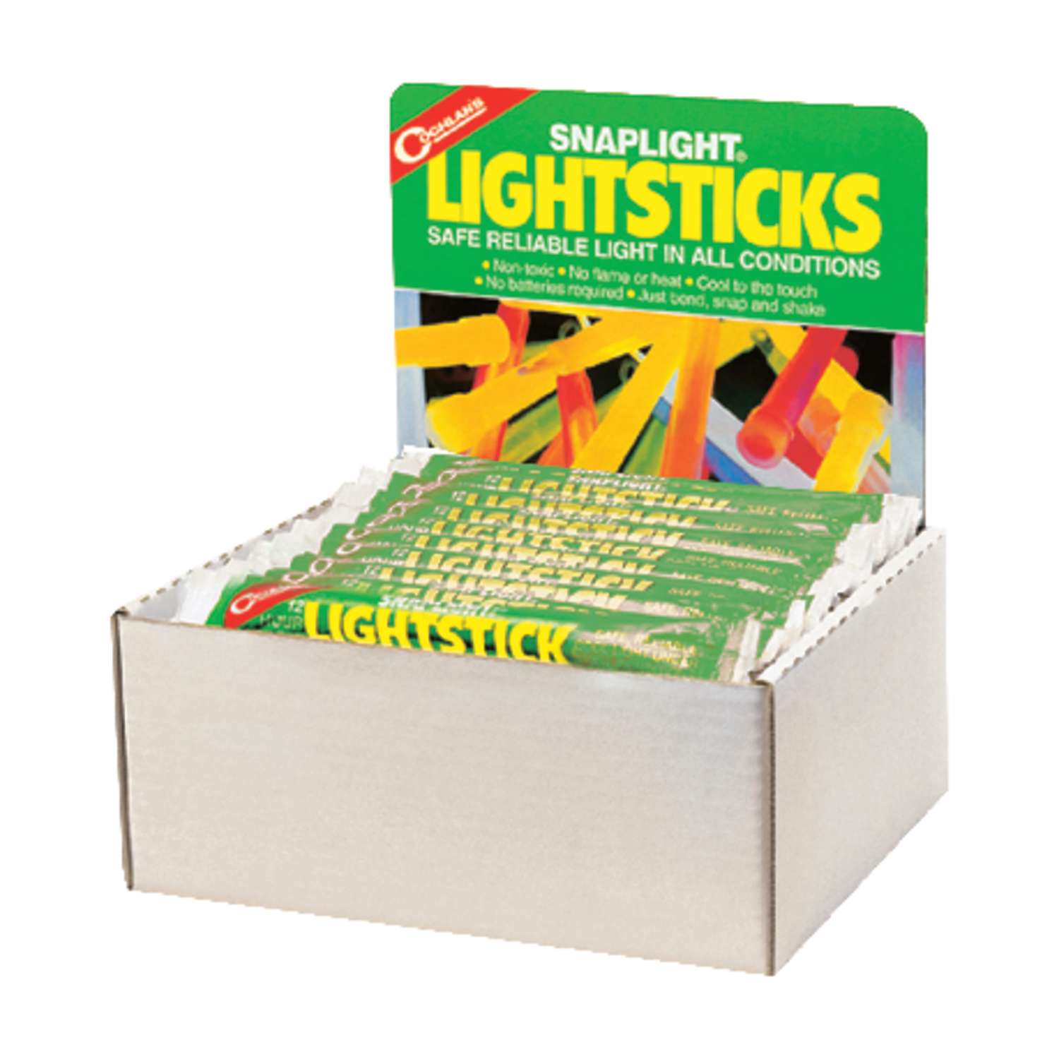 Coghlan's Snaplight Green Lightsticks 8.750 in. H x 1.125 in. W x 8.75 ...
