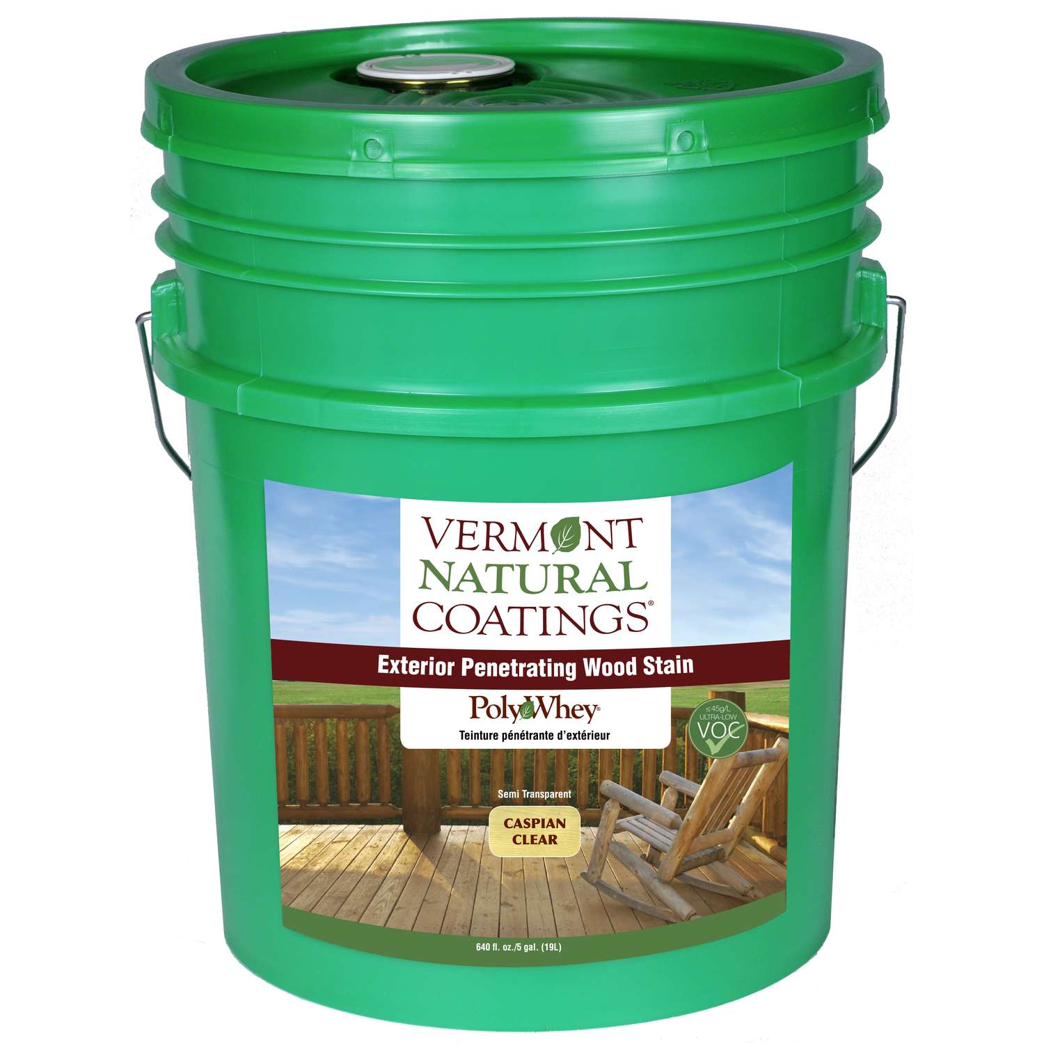 Vermont Natural Coatings PolyWhey Semi-Transparent Matte Caspian Clear ...