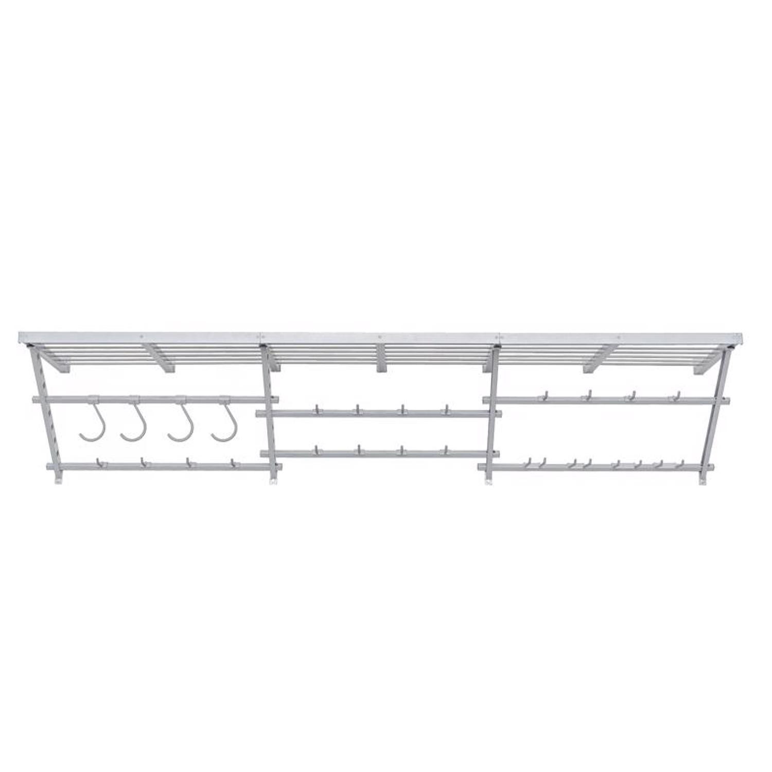 Garage Essentials 20 in. H X 96 in. W X 20 in. D Steel Shelf Kit - Ace ...
