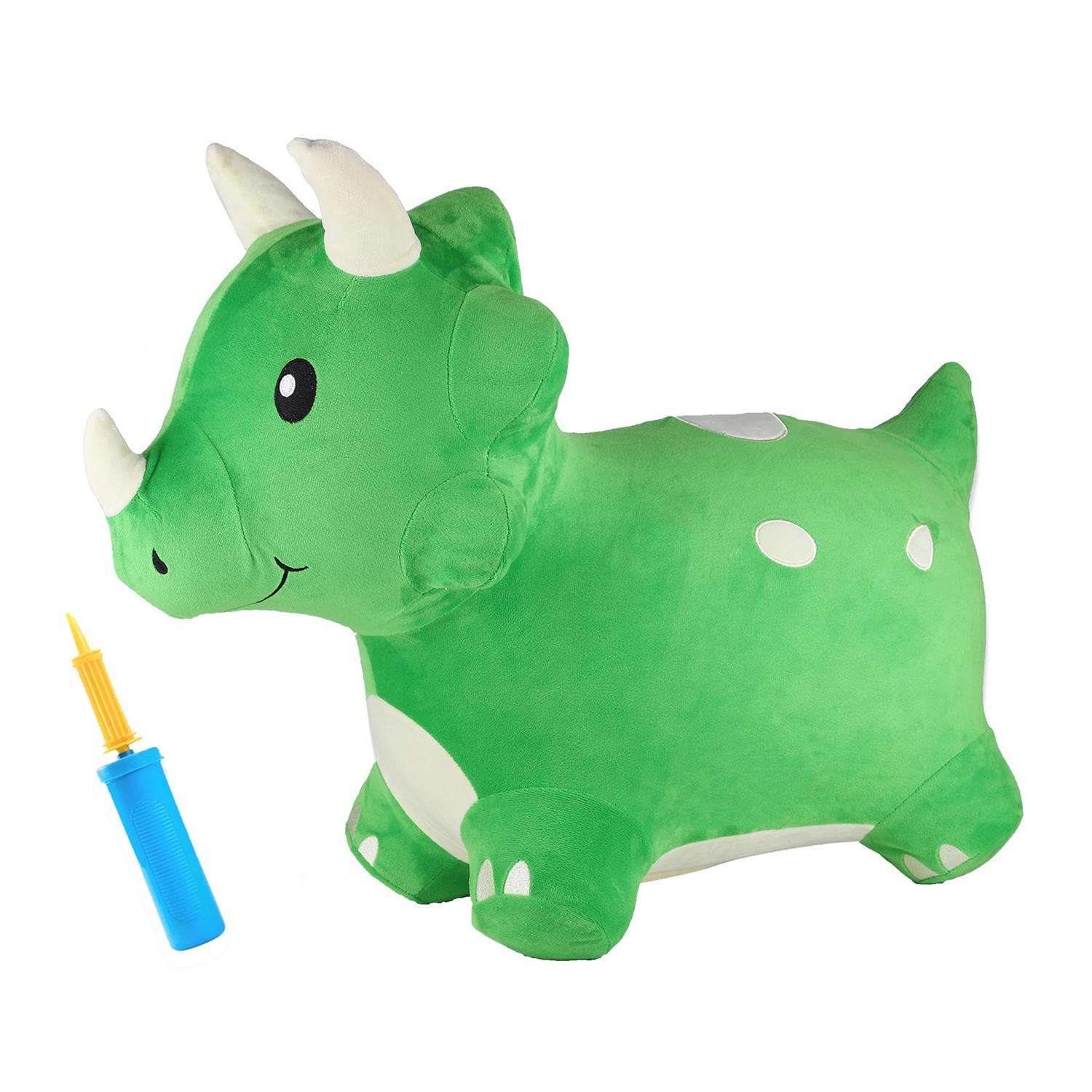 iPlay, iLearn Bouncy Pals Ride-On Toy Green/White 2 pc - Ace Hardware